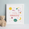 Girls Run the GALaxy Art Print – Flip The Script Studios