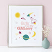 Girls Run the GALaxy Art Print – Flip The Script Studios