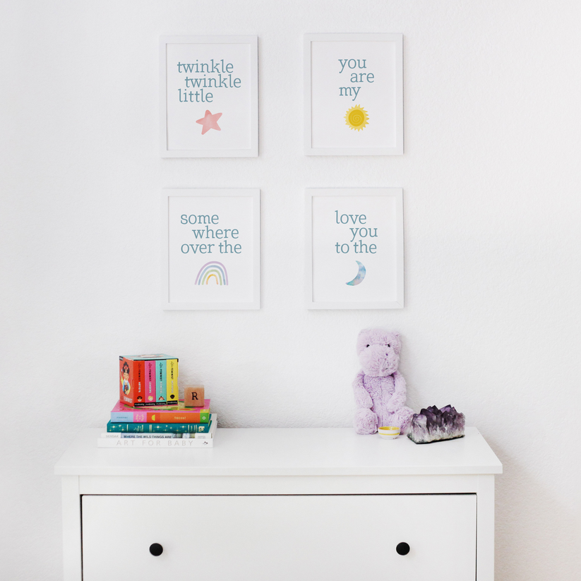 Nursery Rhyme Art Prints (Set of 4) – Flip The Script Studios