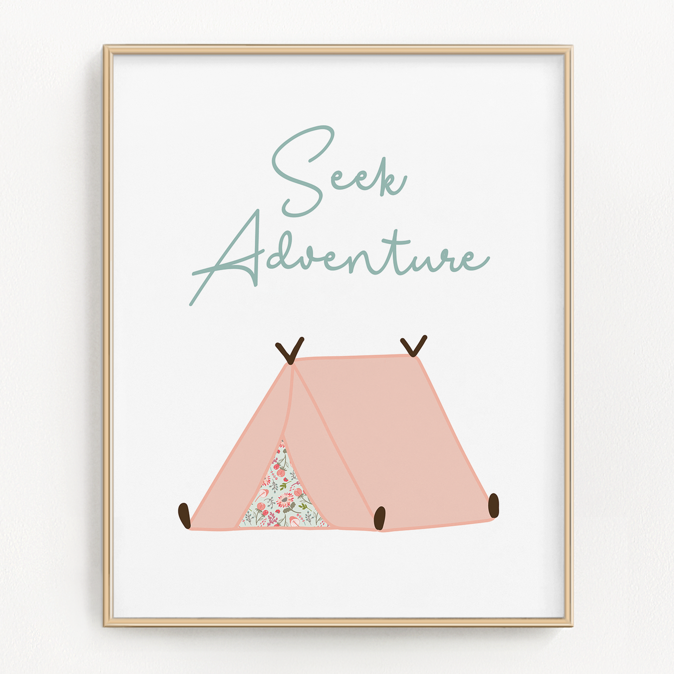 Camping themed bedroom wall decor, Explore and adventure art prints ...