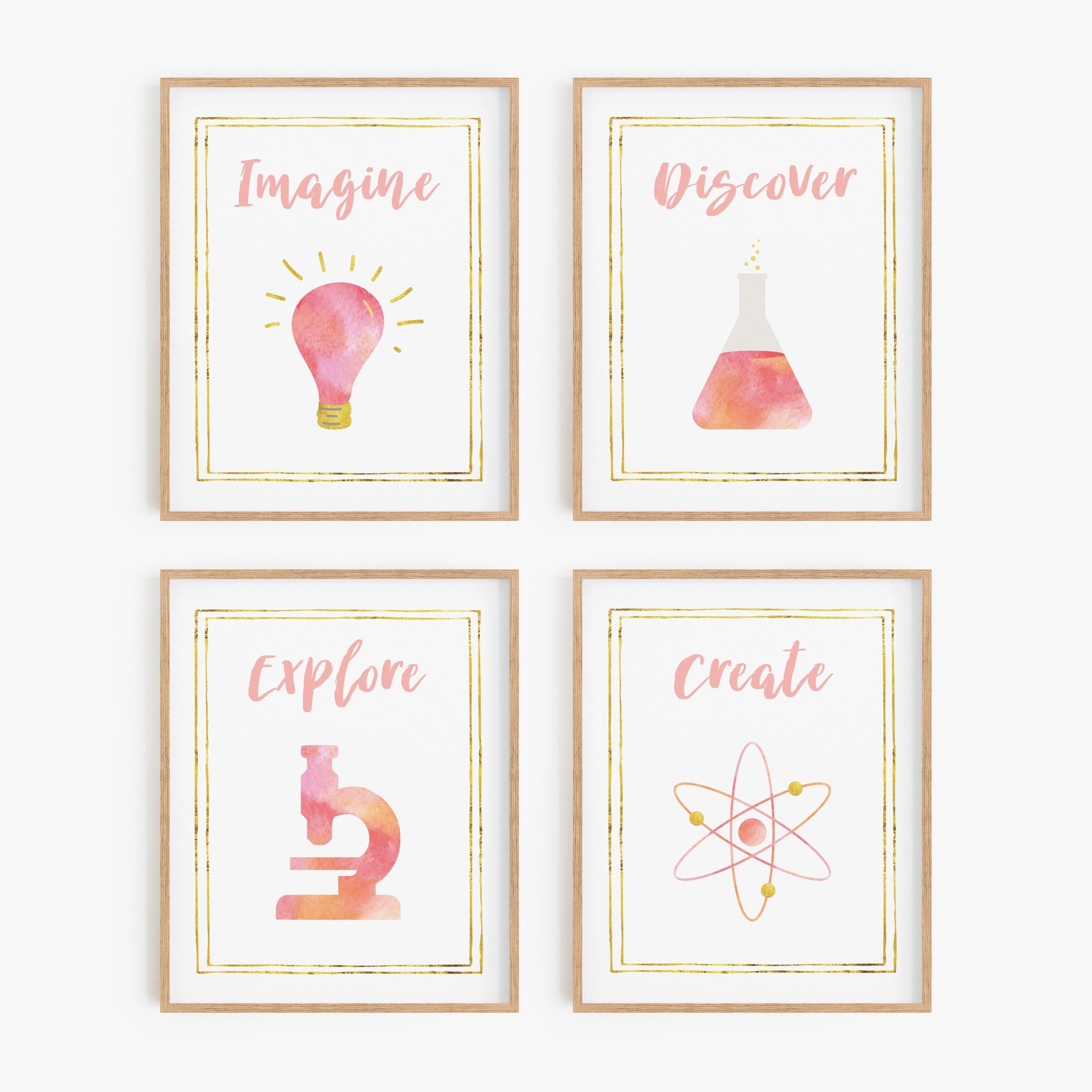 Science Art Prints - Flip The Script Studios
